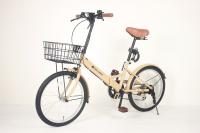 China 20 Inch Foldable Commuting Bicycle Convenient Versatile With 6-Speed Gears for sale