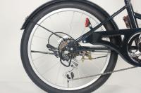 China 20 Inch Folding Road Bike With Ordinary Pedal And Leather Saddle Material for sale