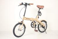 China Lightweight Folding Road Bike Adjustable Seat Brakes Style Ordinary Pedal for sale