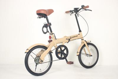 China Lightweight Folding Road Bike Adjustable Seat Brakes Style Ordinary Pedal for sale