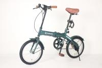 China Shock Absorber Folding Road Bike For Heights 150-185cm 6 Speed Gears for sale