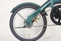 China Shock Absorber Folding Road Bike For Heights 150-185cm 6 Speed Gears for sale