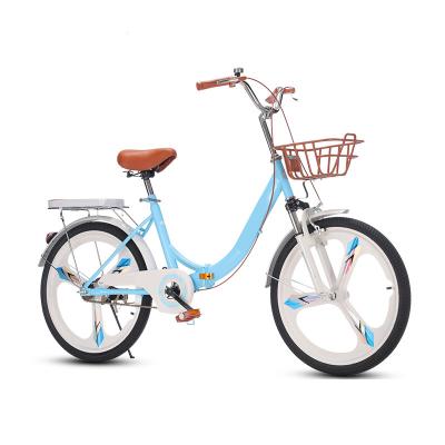 China Comfort Saddle Type Urban City Bicycles Customized Logo 18/20/22/24 Inch Folding Bike for sale