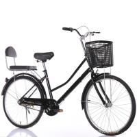 China High Carbon Steel Frame and Comfortable Saddle Perfect Combination for 26 Inch City Bike for sale