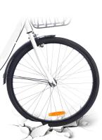 China Odm Customized Urban City Bicycles High Carbon Steel Frame for an Environmentally-friendly Ride for sale