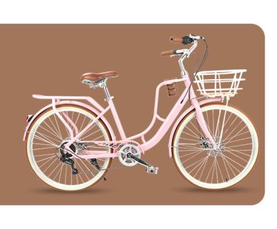 China Comfort Saddle City Commuter Bikes OEM Accepted for Urban Style and Convenience for sale