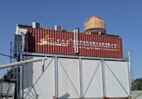 China Containerized Concrete Cooling System Ice Making Plant 30T for sale