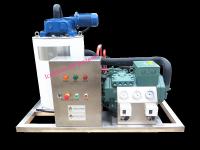 China 1ton Industrial Seawater Flake Ice Machine For Fishing Vessels for sale