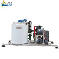 China 10 Ton Freshwater Flake Ice Machine Low Energy Ice Making 3P 220V for sale