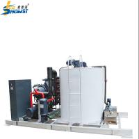China R404A R507 15 Ton Freshwater Flake Ice Machine Fully Automated for sale