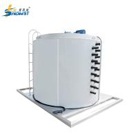 China 35T Flake Ice Evaporator Drum Machine Plant 220V 400V 440V for sale