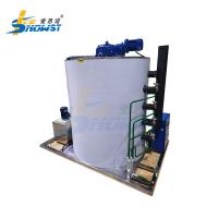 China Stainless Steel Commercial Ice Systems Flake Ice Generator Evaporator 10T for sale