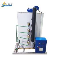 China 10T Stainless Steel Flake Ice Evaporator Commercial Ice Systems With Expansion Valve for sale