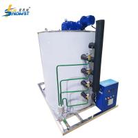 China 10T Stainless Steel Flake Ice Evaporator Commercial Ice Systems With Expansion Valve for sale