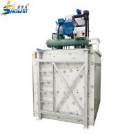 China ISO 5 Ton Freshwater Flake Ice Machine With Cold Room for sale