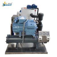 China Industrial Seawater Flake Ice Machine 3 Ton 380V for sale