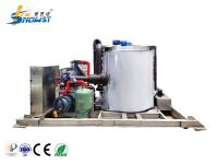 China Automatic Stainless Steel Flake Ice Machine 20 Ton Water Cooled for sale