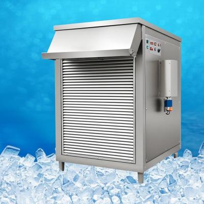 China Freshwater Flake Ice Machine with 1.5-2.5mm Ice Thickness 10000kg/24h Production Capacity and 12 Months Warranty for sale