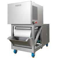 China PLC Controlled Freshwater Flake Ice Machine 2.2-4.5KW with 1.5-2.5mm Ice Thickness and 500KG Storage for sale