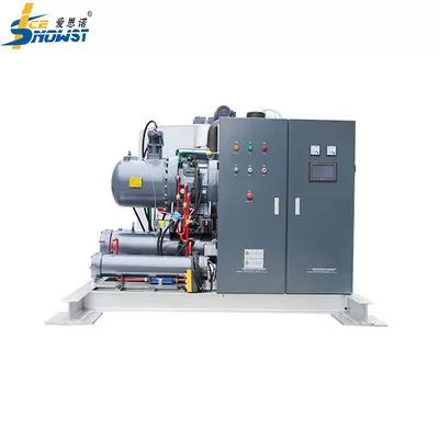 China Easy To Operate Freshwater Flake Ice Machine with 2.2KW Power and 12-17 Minutes Ice Making Speed for sale