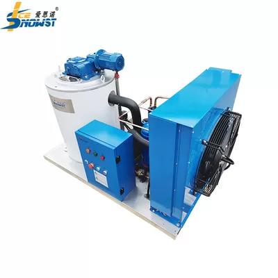 China Air Cooling Freestanding Freshwater Flake Ice Machine with 2.2KW Power for Efficient Ice Production for sale