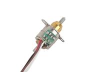 China RoHS Micro Linear Motor 5VDC Captive Stepper Motor With Screw Shaft 10mm Screw Subdivision for sale