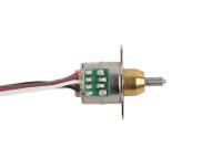 China RoHS Micro Linear Motor 5VDC Captive Stepper Motor With Screw Shaft 10mm Screw Subdivision for sale