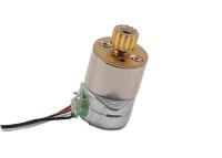 China Diameter 15mm 12 V gearbox stepper motor High Torque Low Speed Gear ratio 1:10~1:350 for sale