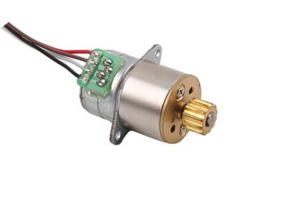 China Diameter 15mm 12 V gearbox stepper motor High Torque Low Speed Gear ratio 1:10~1:350 for sale