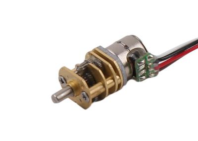 China 8mm Micro Gearbox Stepper Motor 2 Phase 18 Degree Step Angle Gear ratio 20:1~250:1 for sale