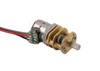 China 8mm Micro Gearbox Stepper Motor 2 Phase 18 Degree Step Angle Gear ratio 20:1~250:1 for sale