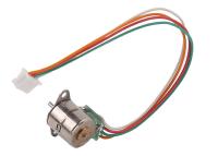 China VSM0801 Permanent Magnet Stepper Motor 8mm With Round Shaft 18 degrees Step angle for sale