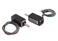 China 1.8 Degree Hybrid Stepper Motor 14mm Diameter Micro 2 Phase D Shaft 6.6V for sale