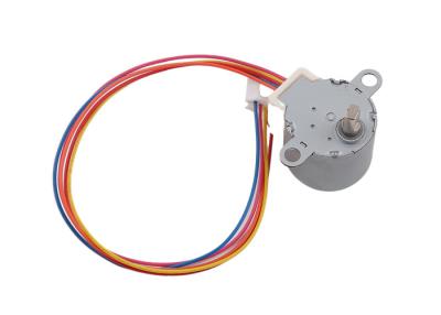 China 5-12VDC 24BYJ48 Mini Stepper Gear Motor 24mm For Air Conditioner for sale