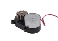 China Horizontal Small DC Gear Motor 260RPM Electronic Glass Door Lock Motor for sale