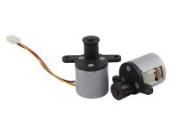 China Miniature 25mm Geared Stepper Motor 3.3VDC For Valve Control Step angle 7.5°/10 for sale