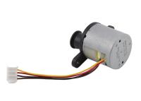 China Miniature 25mm Geared Stepper Motor 3.3VDC For Valve Control Step angle 7.5°/10 for sale