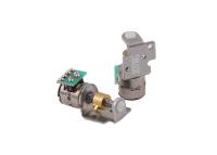 China VSM0632 Slider Stepper Motor 8mm 2 Phase With Metal Slider Bracket for sale