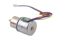 China High Torque Geared Stepper Motor Cylinder Gearbox Dual Output Shaft Motor PM for sale