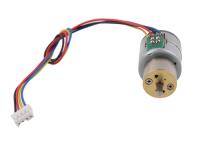 China 4 Wire Dual Output Shaft Motor 20mm High Torque Geared DC Motor With Cylinder Gearbox for sale