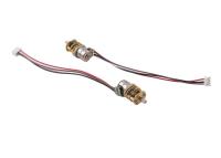 China SM08-016-250G 8mm Geared Stepper Motor 5V Shaft Customized with Metal Gearbox for sale