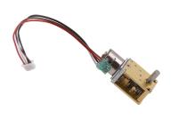 China Metal Opened Micro Worm Gear Motor 10mm 2 Phase For Precision Instruments for sale