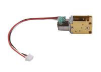 China Metal Opened Micro Worm Gear Motor 10mm 2 Phase For Precision Instruments for sale