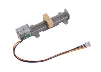 China SM20-55L-T Miniature Linear Stepper Motor 20mm 1KG Thrust M3 Lead Screw for sale