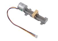China SM20-55L-T Miniature Linear Stepper Motor 20mm 1KG Thrust M3 Lead Screw for sale