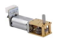 China High Torque Worm N20 DC Gear Motor With Magnetic Encoder Encoder resolution 7PPR/12 PPR for sale