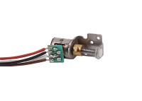 China VSM0652 6mm Slider Stepper Motor 5VDC 18 Degrees Step Angle M1.7*P0.3 Lead Screw for sale