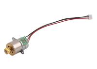 China SM1516 Geared Stepper Motor 5V DC 15mm Diameter 18° Step Angle With Cylinder Gearbox for sale