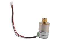 China SM1516 Geared Stepper Motor 5V DC 15mm Diameter 18° Step Angle With Cylinder Gearbox for sale