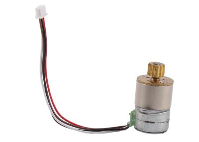 China SM1516 Geared Stepper Motor 5V DC 15mm Diameter 18° Step Angle With Cylinder Gearbox for sale